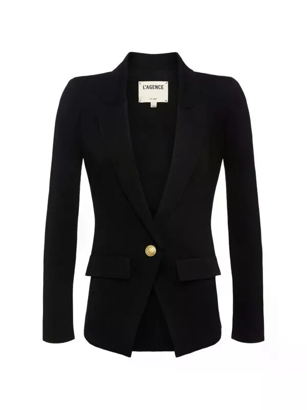 L'Agence Chamberlain Blazer With Button Detail
