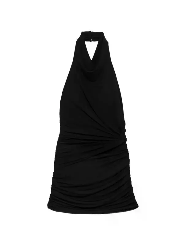 Andamane Halter-neck Mini Dress