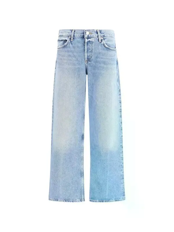 AGOLDE Five-pocket Straight Leg Jeans