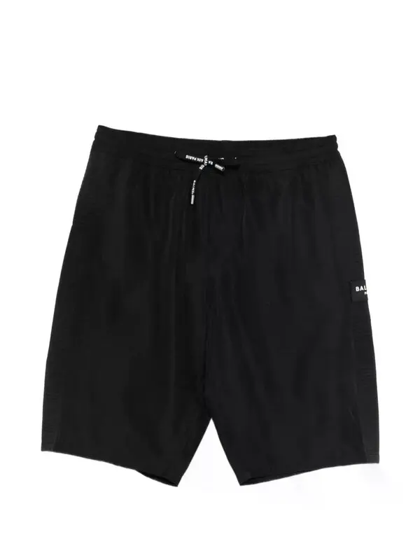 Balmain Side-stripe Swim Shorts