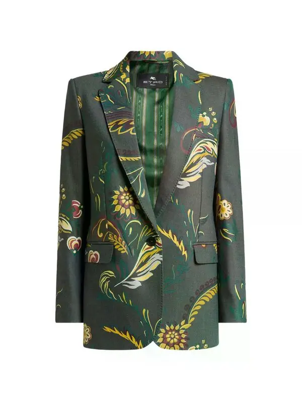 Etro Floral-pattern Blazer
