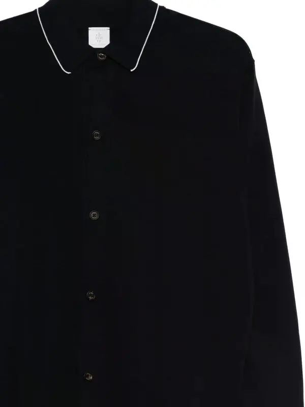 Eleventy Contrasting-trim Cardigan