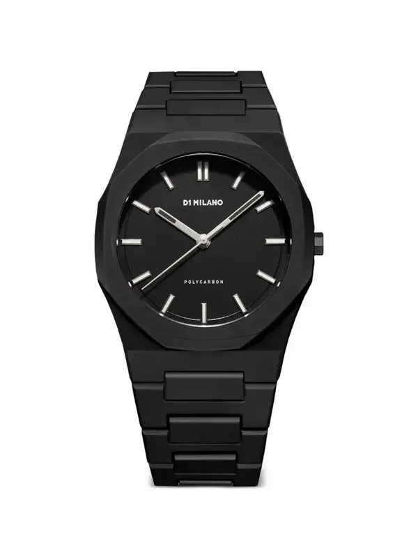 D1 MILANO Polycarbon 40.5mm Watch - Black