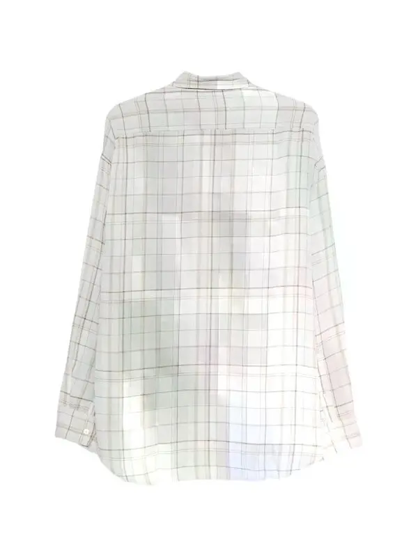 Acne Studios Checked Embroidered Shirt
