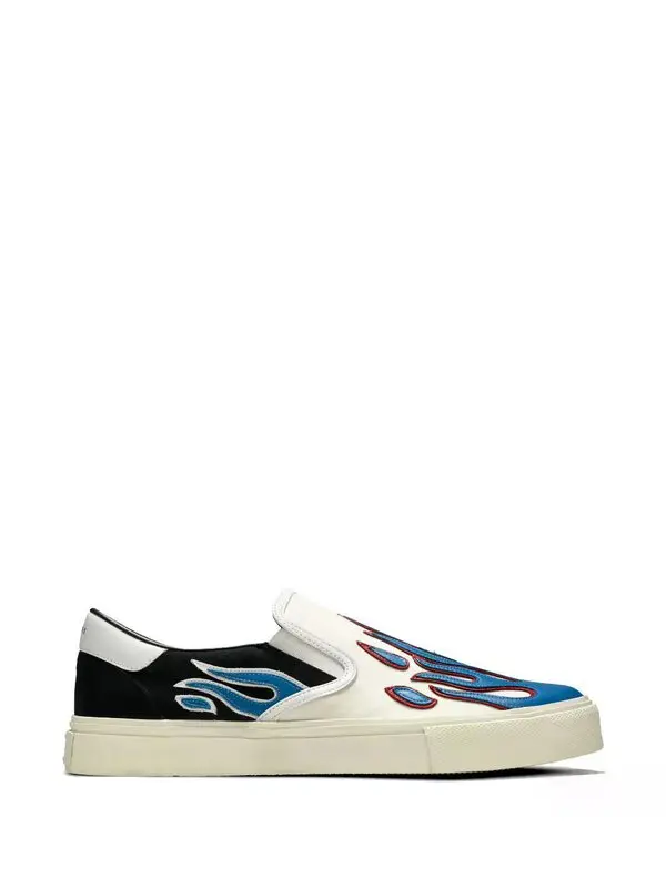 Amiri Flame Slip-on Sneakers - White