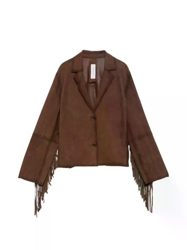 BULLY Fringe Lambskin Jacket