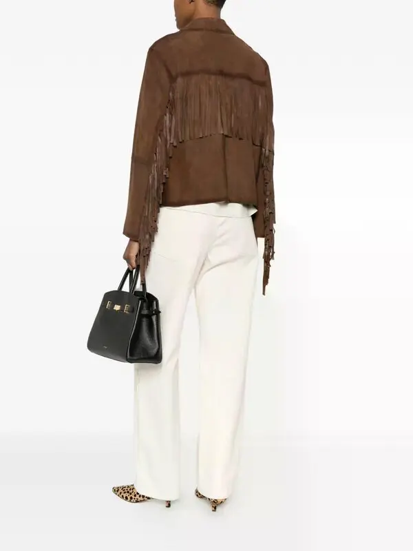 BULLY Fringe Lambskin Jacket