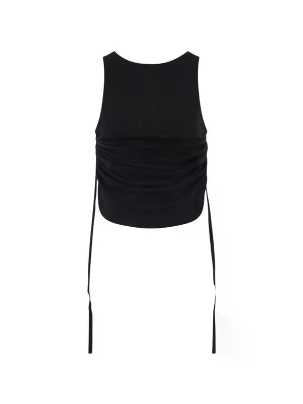 ANN DEMEULEMEESTER Wrinkled Tank Top
