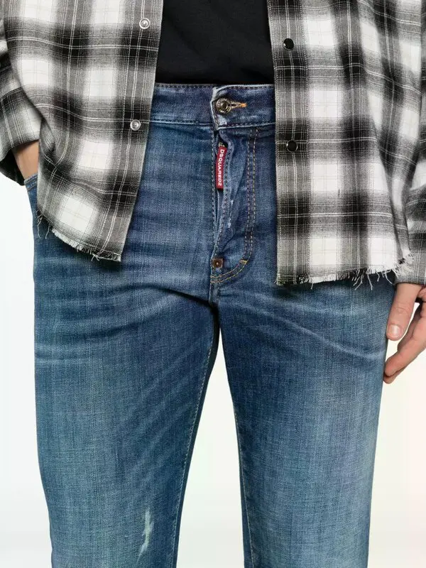 Dsquared2 Distressed Jeans - Blue