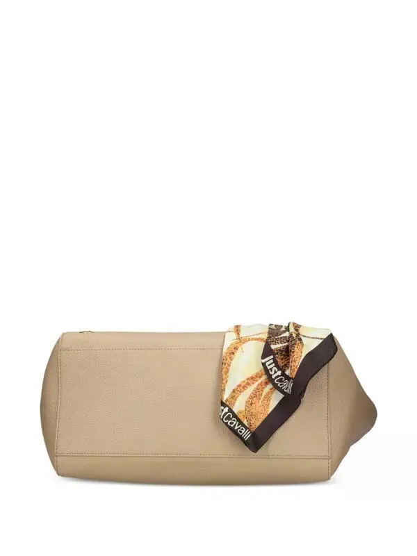 Just Cavalli Eyelet Scarf Tote Bag - Neutrals