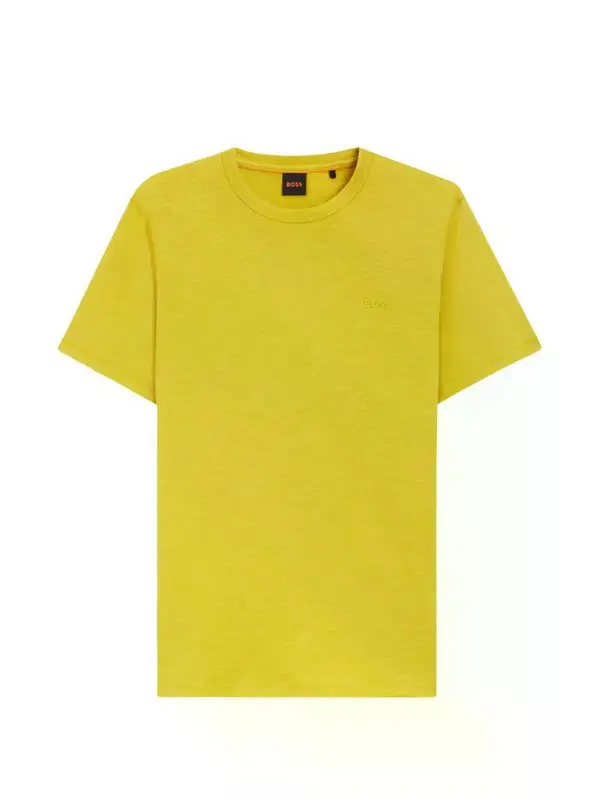 BOSS Cotton Jersey T-shirt With Logo Detail