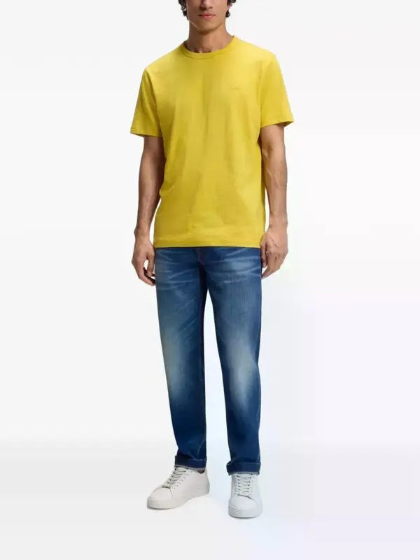 BOSS Cotton Jersey T-shirt With Logo Detail