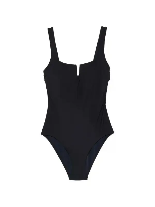 Bondi Born Clemence Square-neck Swimsuit - Black