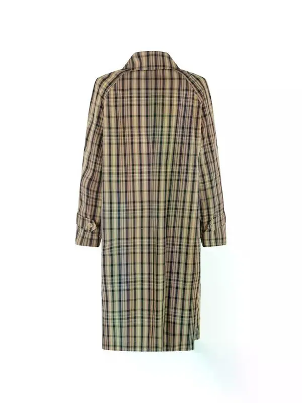 SEMICOUTURE Olivia Scacchi Checked Coat