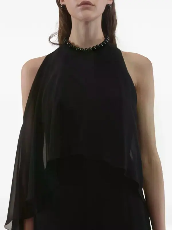 GEMY MAALOUF Backless Split Jumpsuit