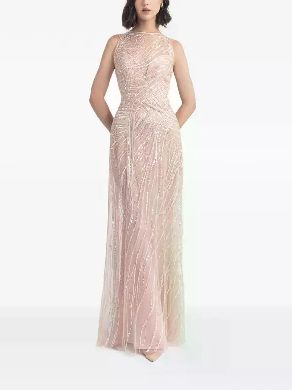 GEMY MAALOUF Sequinned Gown