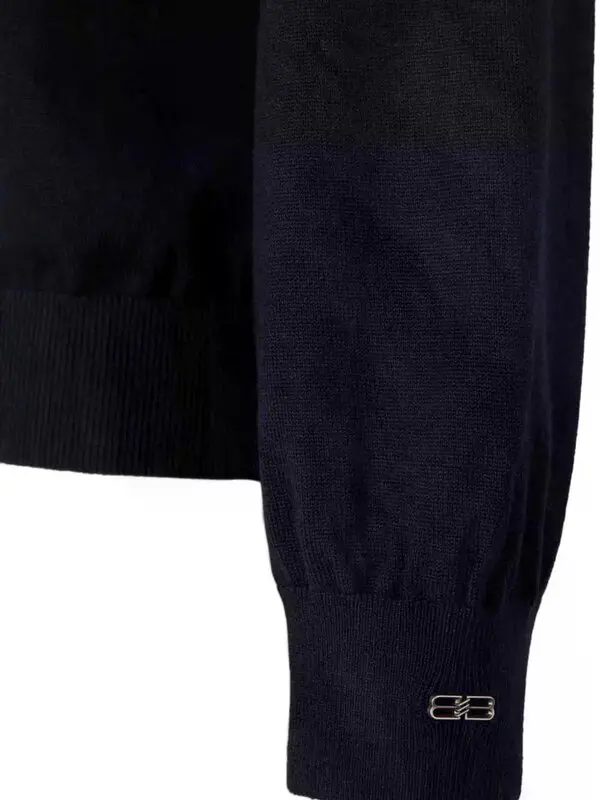 Balenciaga Mock-neck Long-sleeve Sweater