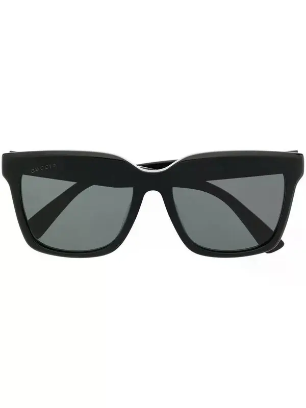 Gucci Square-frame Sunglasses - Black