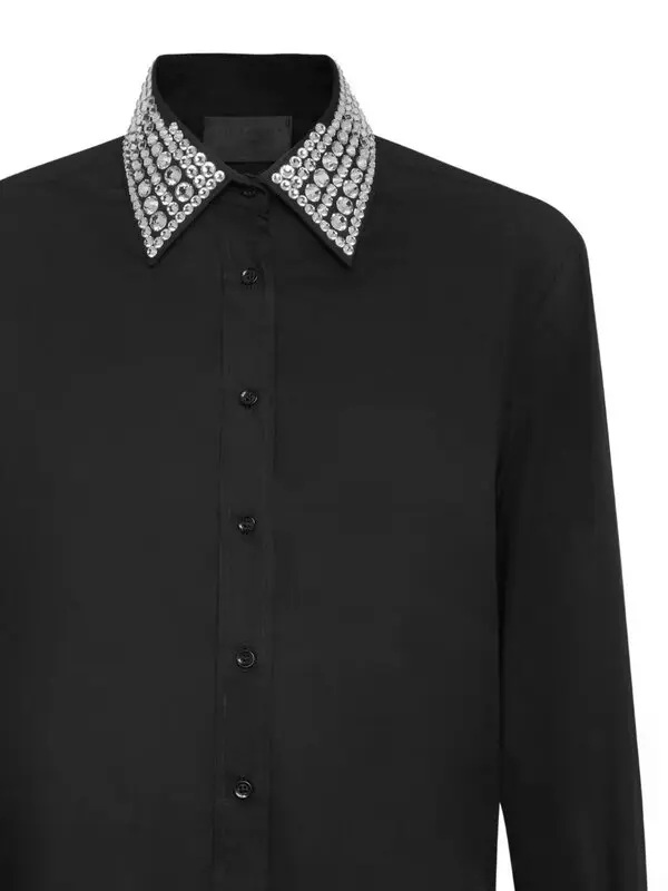 Philipp Plein Crystal-embellished Shirt
