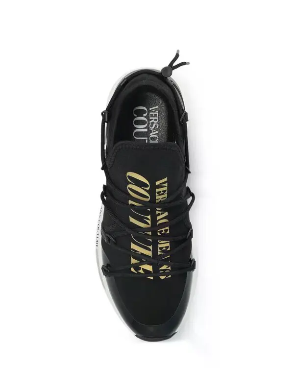 Versace Lace-up Sneakers - Black