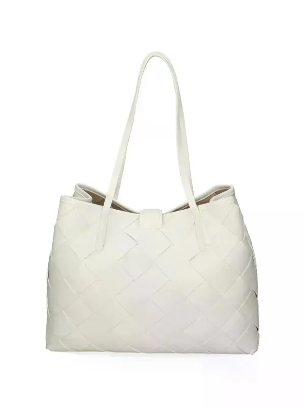 Just Cavalli Woven Emblem Tote