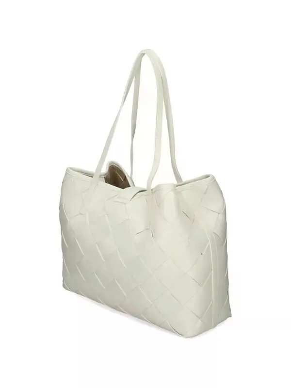 Just Cavalli Woven Emblem Tote