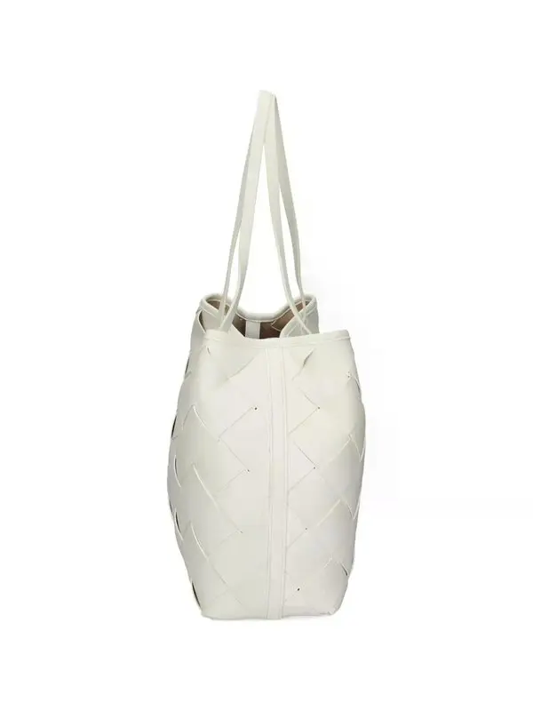 Just Cavalli Woven Emblem Tote