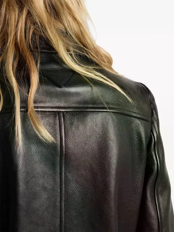 Prada Leather Blouson Jacket