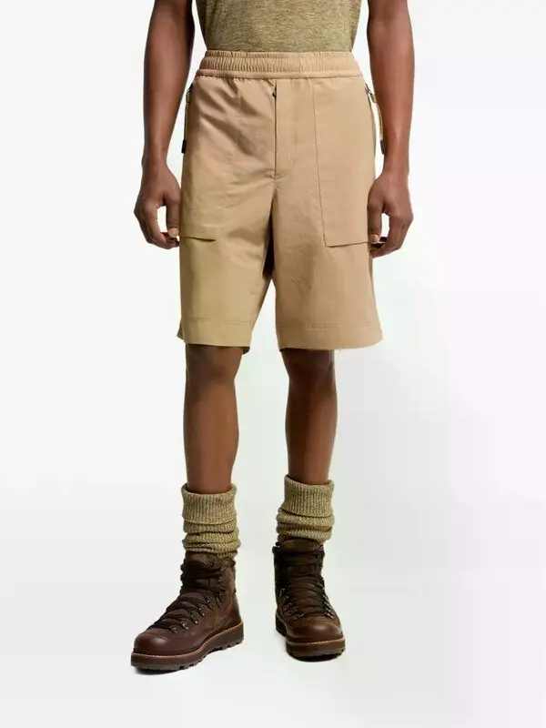 Moncler Patch Pocket Shorts - Neutrals