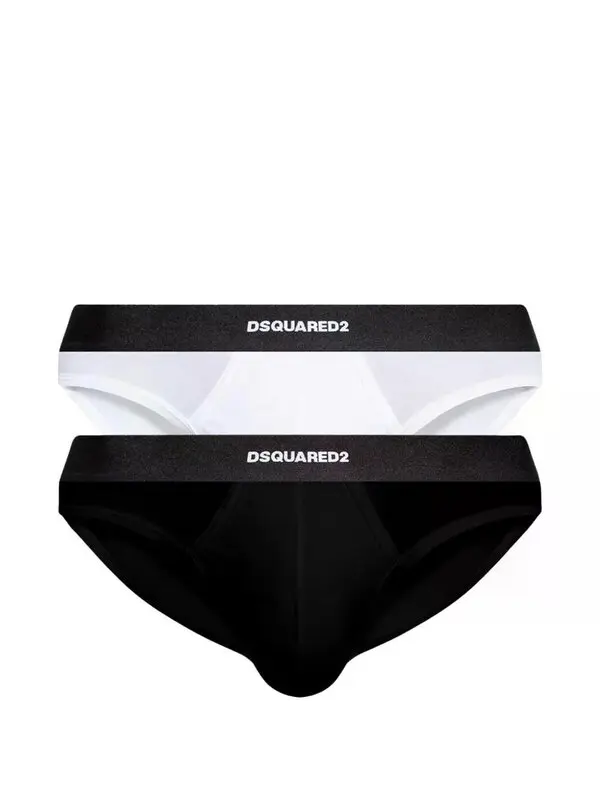 Dsquared2 Elasticated-waistband Briefs - White