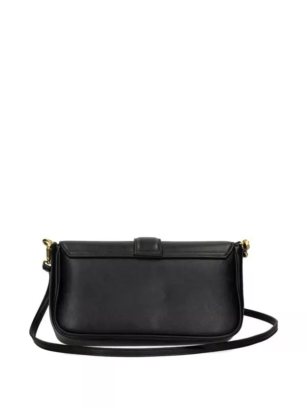 Just Cavalli Snake Buckle Satchel - Black