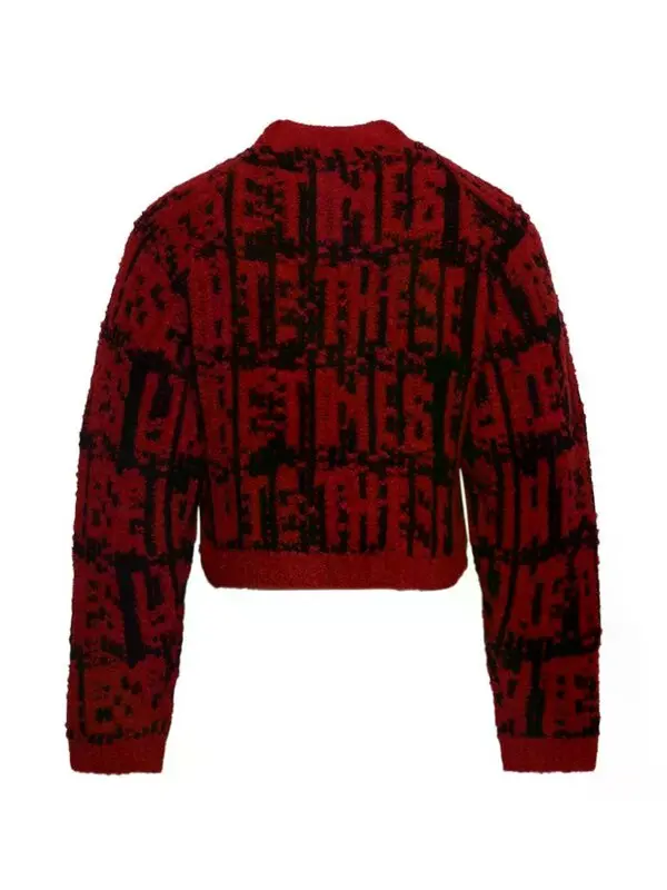 RRR123 Cropped Cotton Sweater