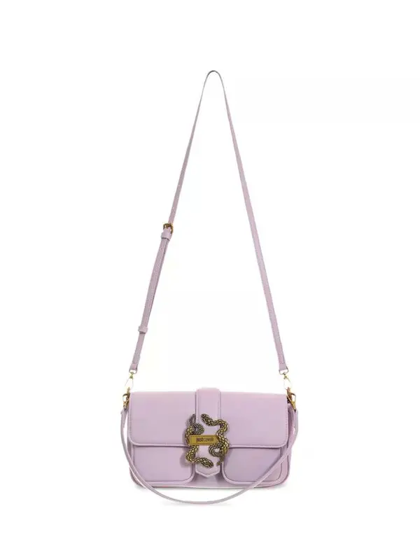 Just Cavalli Snake-detail Shoulder Bag