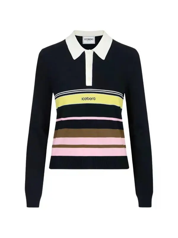 Iceberg Striped Polo Shirt