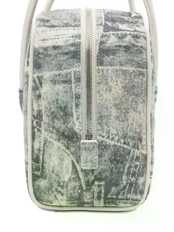 MARGESHERWOOD Graphic-print Shoulder Bag - Grey