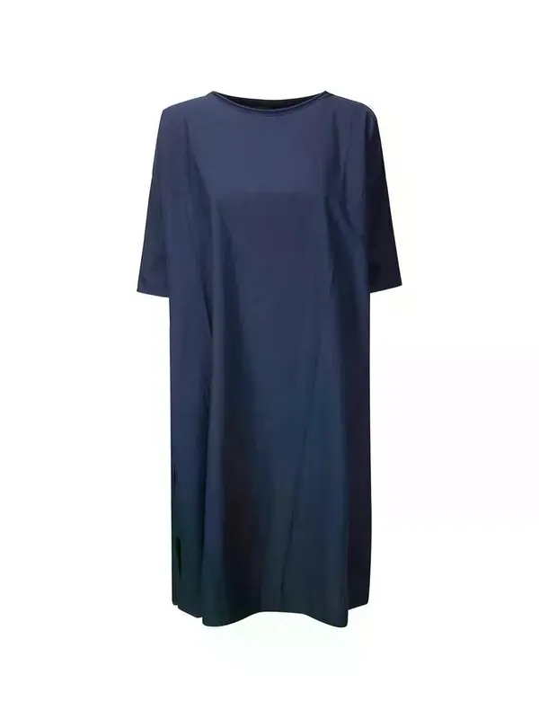 Labo.art Flared Crew-neck Midi Dress
