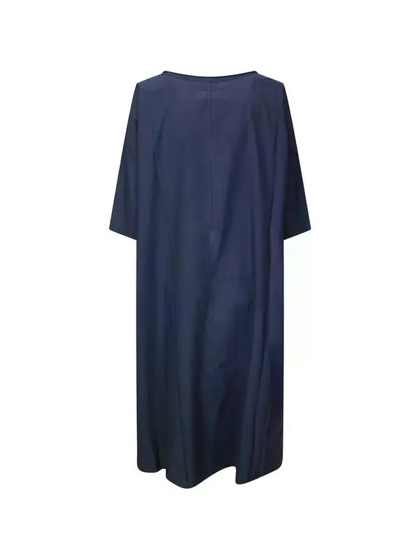 Labo.art Flared Crew-neck Midi Dress