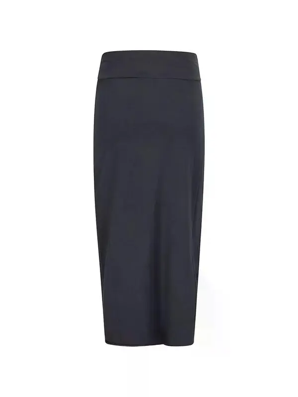 Labo.art Elasticated-waistband Midi Skirt - Grey