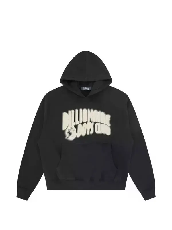BILLIONAIRE BOYS CLUB Graphic Hooded Sweatshirt - Black