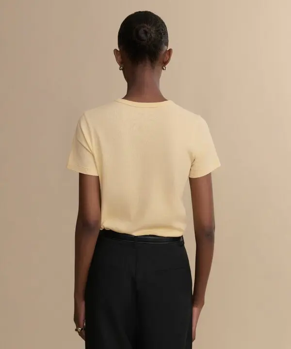 Jenni Kayne Slim Tee - Yellow