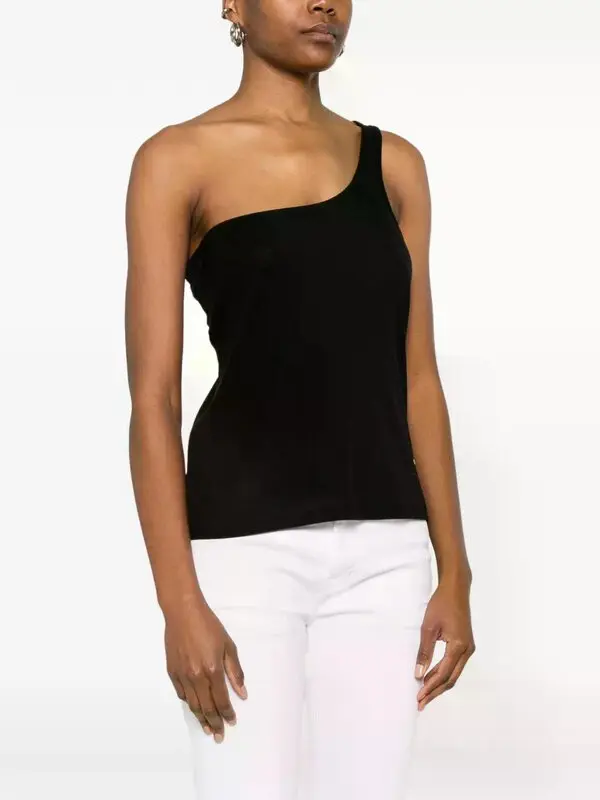 TOM FORD Ribbed One-shoulder Top