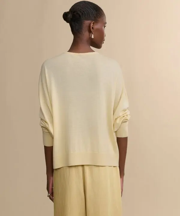Jenni Kayne Dree V-neck Sweater - Yellow