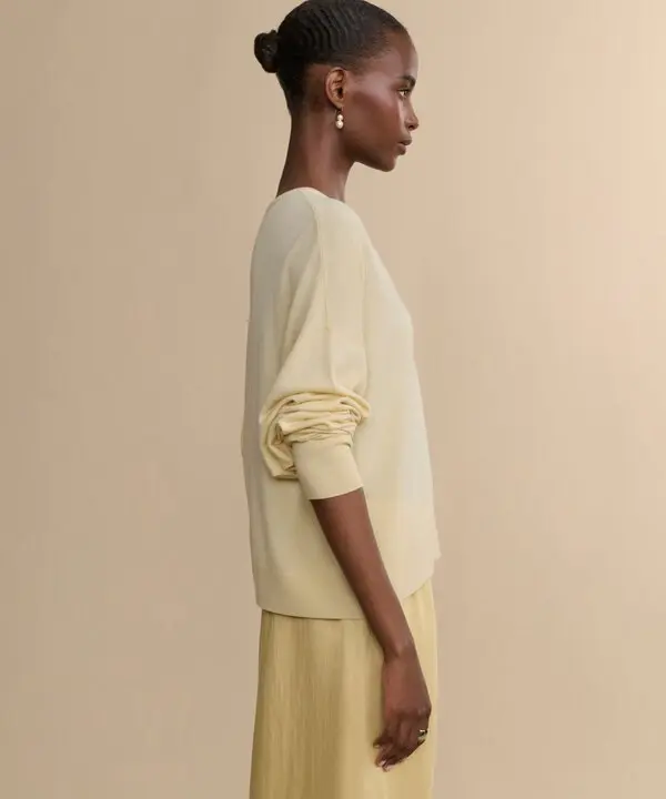 Jenni Kayne Dree V-neck Sweater - Yellow