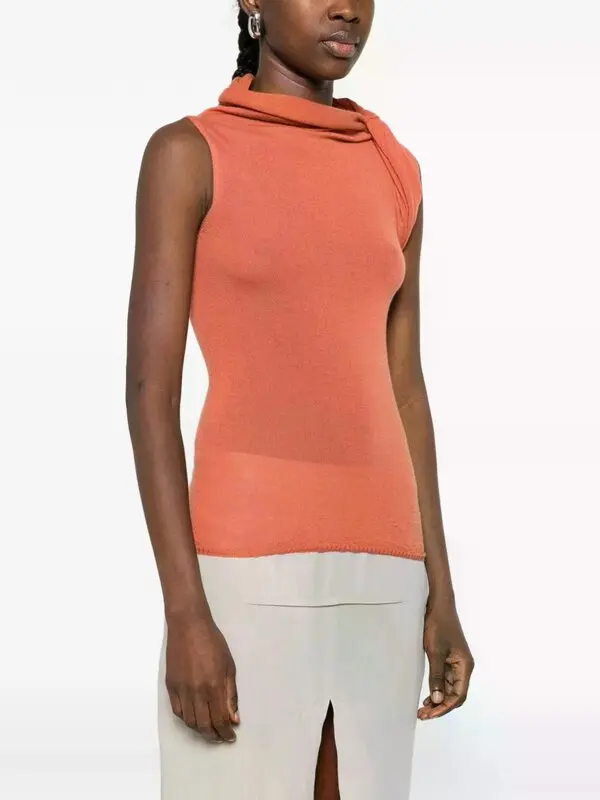 Rick Owens Twist Top - Orange