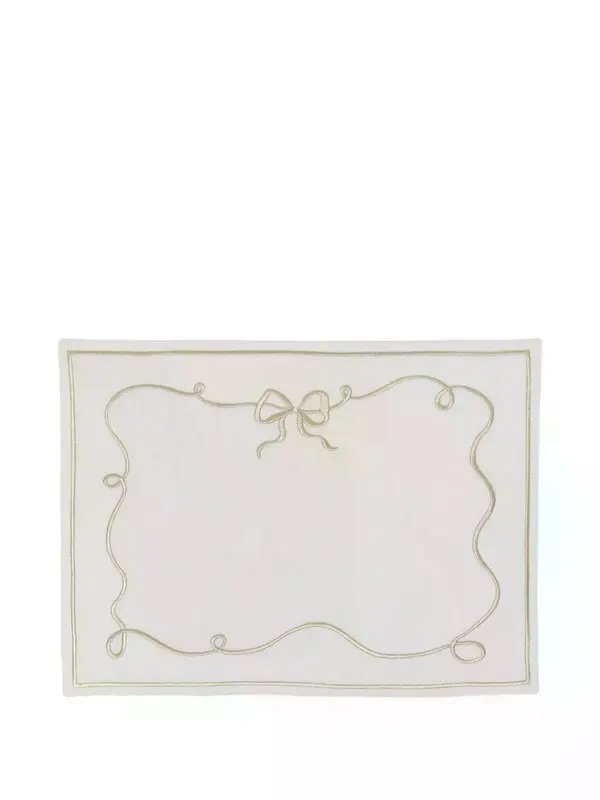 BAMBAH Bow Charm Placemat - Gold