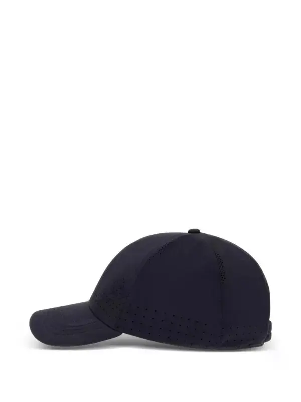 Boggi Milano B Tech Perforated Baseball Cap - Blue
