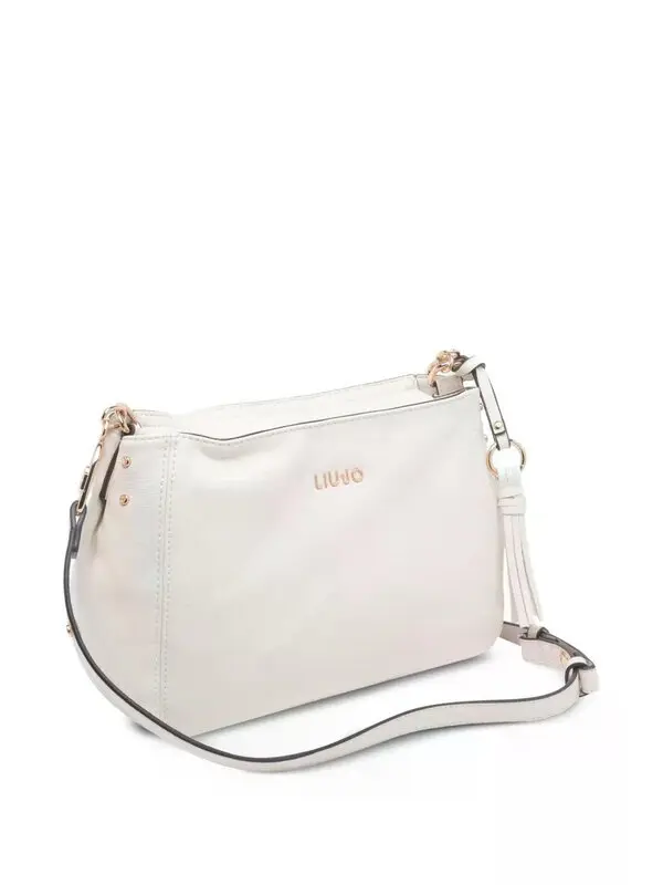 Liu Jo Logo-plaque Tassel Shoulder Bag - White