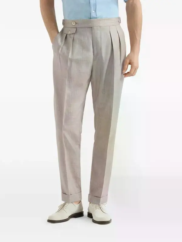 Brunello Cucinelli Tailored Cashmere Trousers