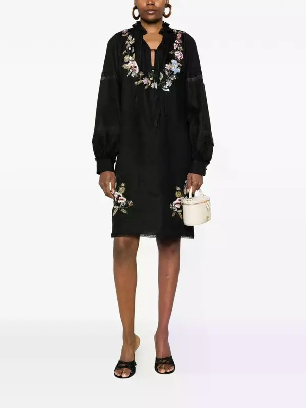 Valentino Garavani Floral Embroidered Dress