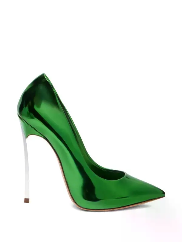 Casadei Blade Interstellar Pumps - Green